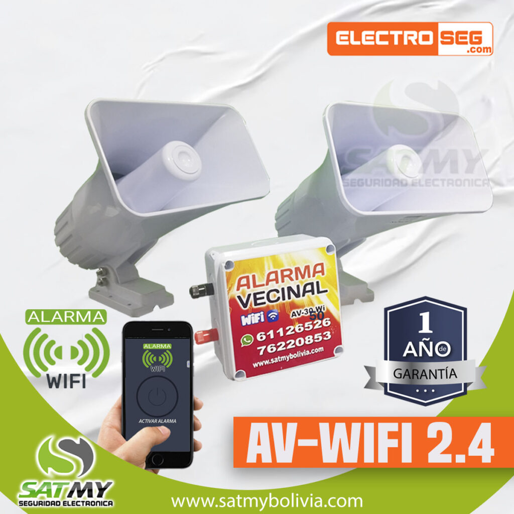 ALARMA VECINAL WIFI 2.4
